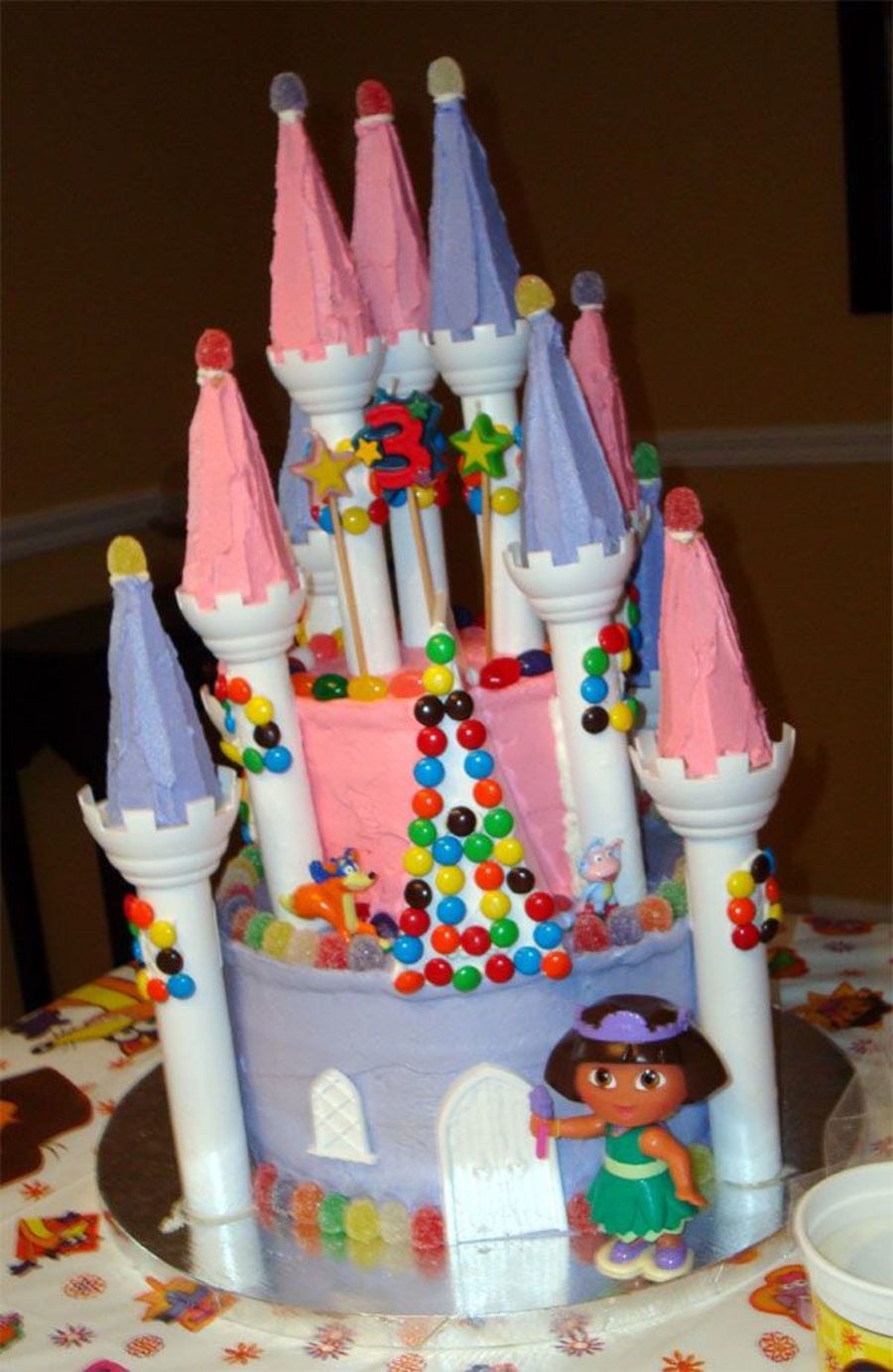 Princess Dora Candy Castle - CakeCentral.com