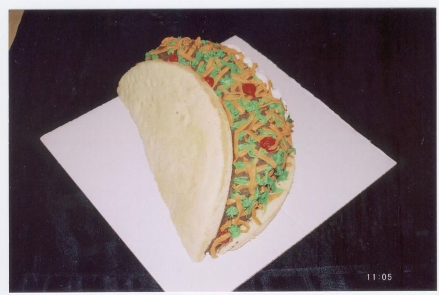 Taco Cake - CakeCentral.com