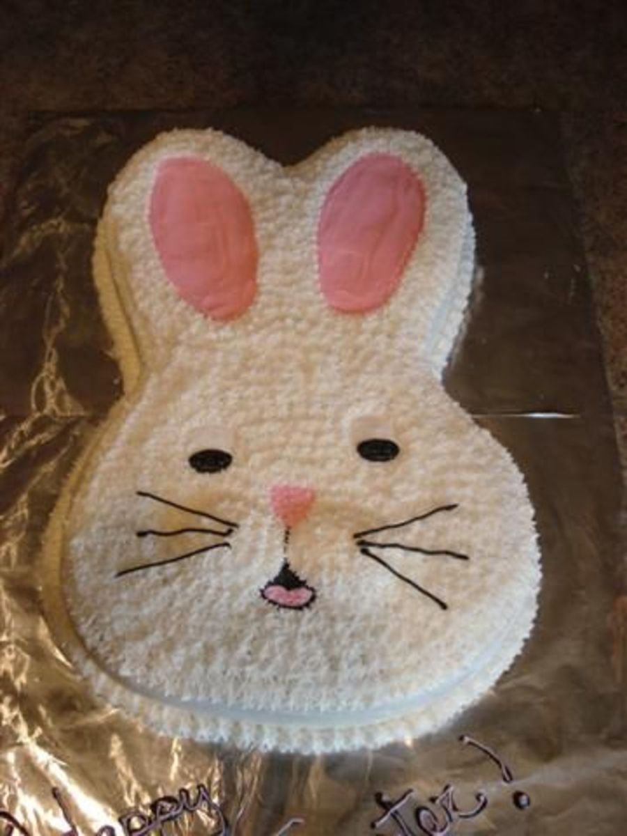 Bunny Cake - CakeCentral.com