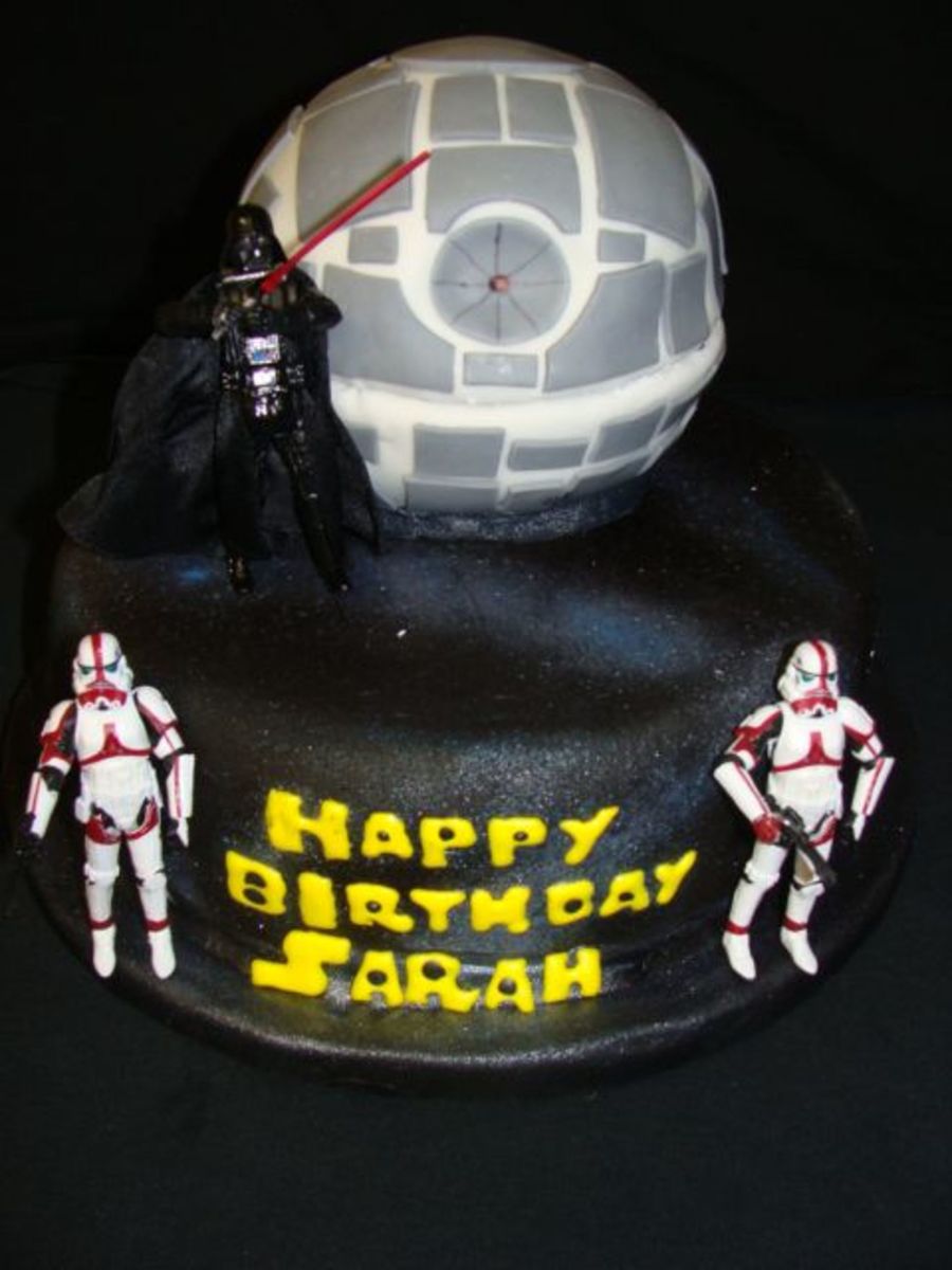 Sarah's Star Wars Cake - CakeCentral.com