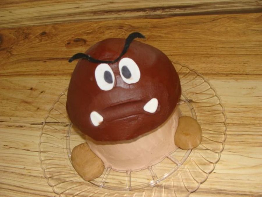Super Mario Bros. Goomba - CakeCentral.com