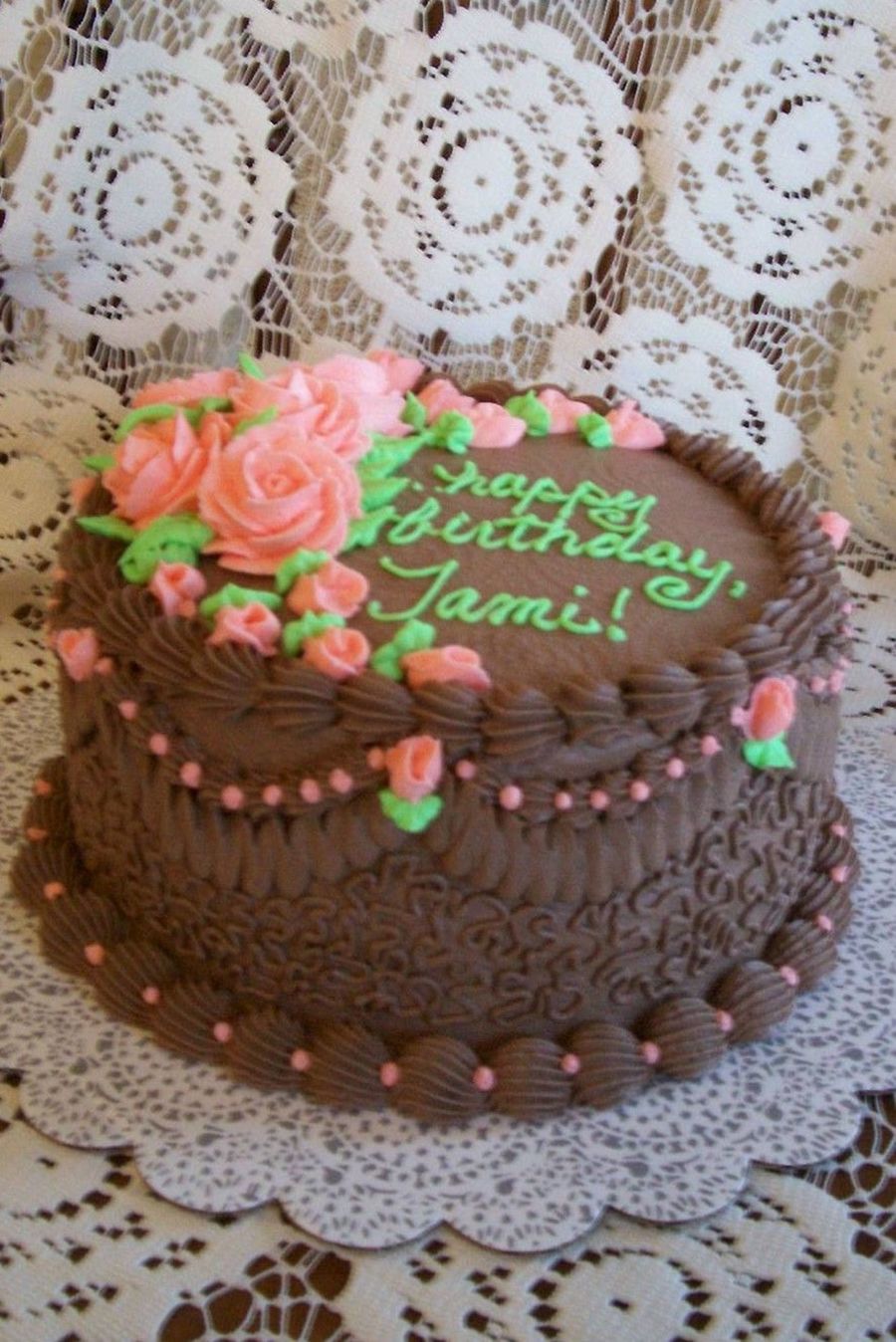 Birthday Cake For A Friend... - CakeCentral.com