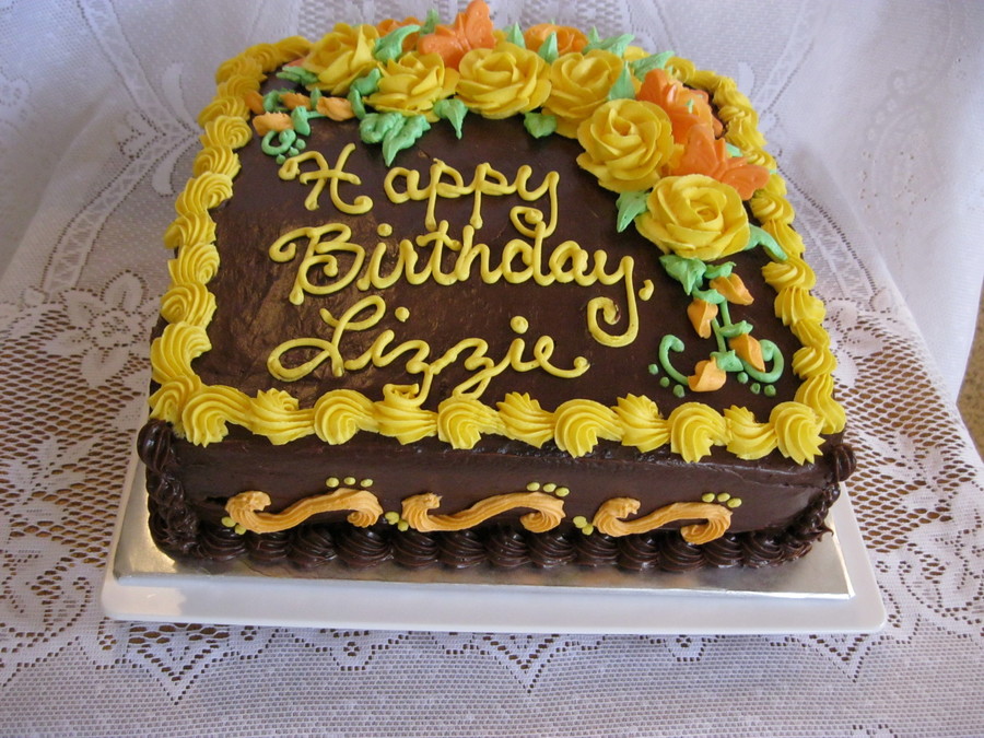 Happy Birthday Cake For A Friend - CakeCentral.com