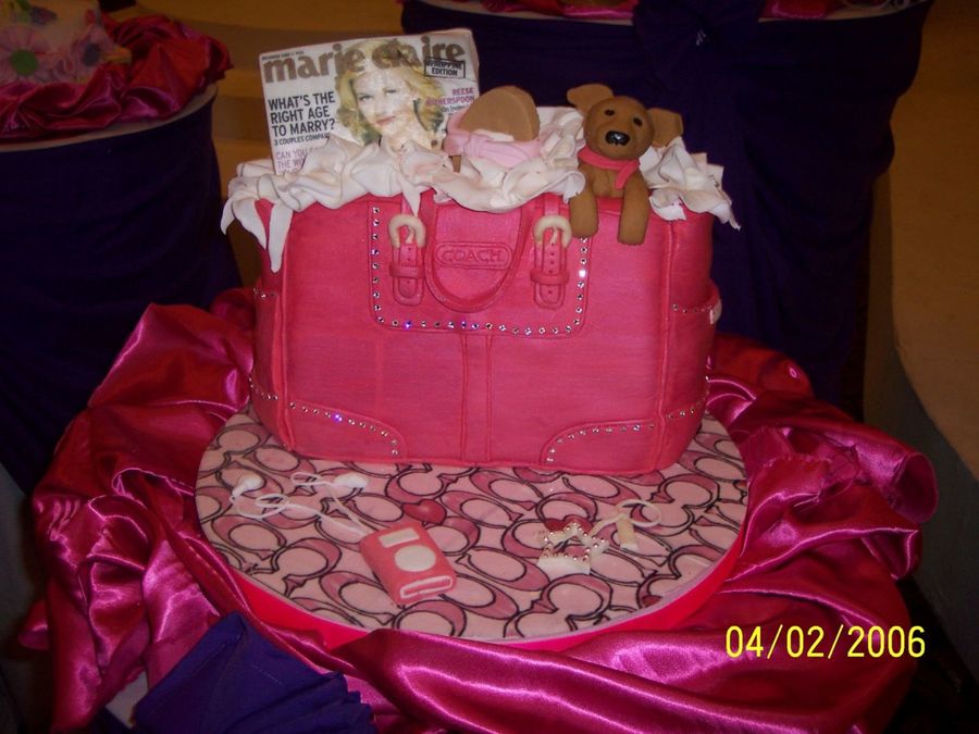 Coach Cake - CakeCentral.com