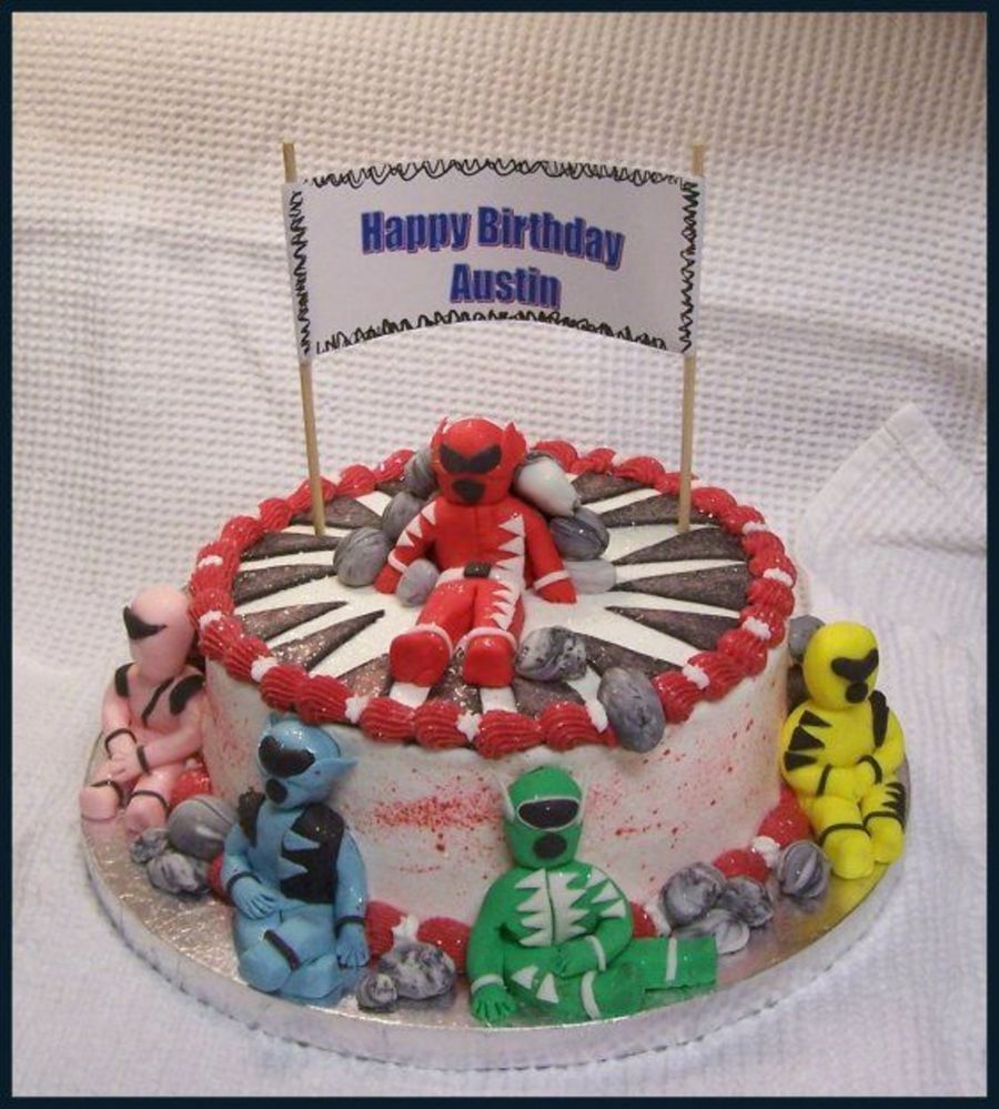 Power Ranger Birthday - CakeCentral.com