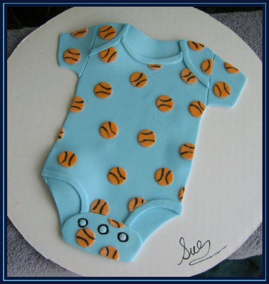 Baby Boy Onesie - CakeCentral.com