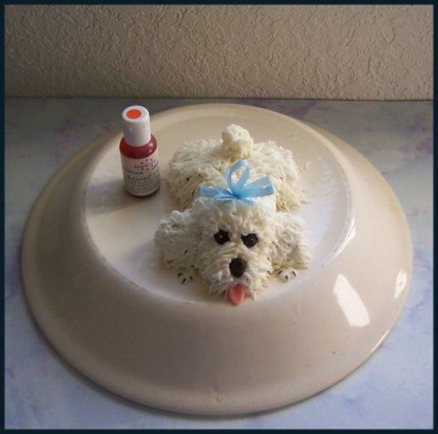 Mini Puppy - CakeCentral.com