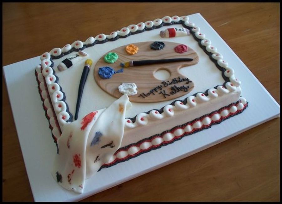 She Loves To Paint - CakeCentral.com