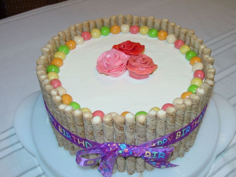 Grandma's Birthday Cake - CakeCentral.com