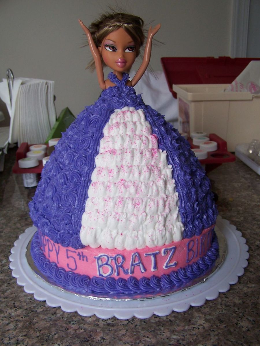 Bratz Doll Cake - CakeCentral.com