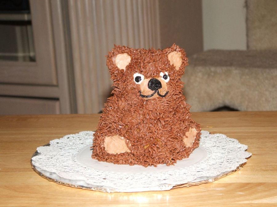 Mini Teddy Bear Cake - CakeCentral.com