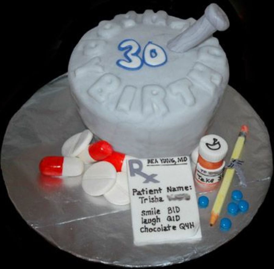 Pharmacy Cake - CakeCentral.com