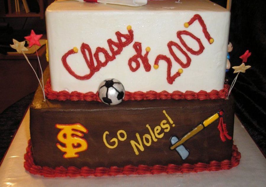 Ewing Graduation- Full View - CakeCentral.com