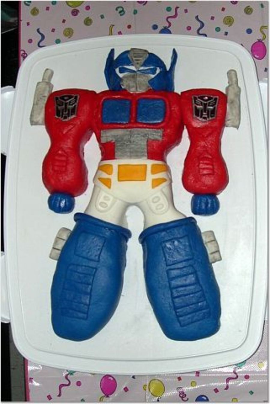 Optimus Prime - CakeCentral.com