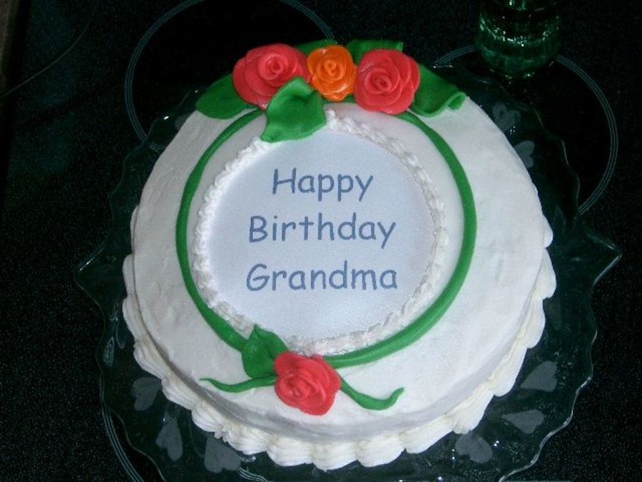Birthday Cake For Grandma - CakeCentral.com