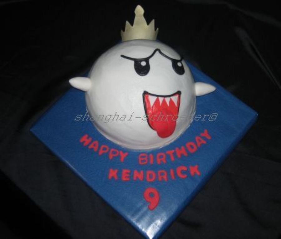 King Boo Nintendo - CakeCentral.com