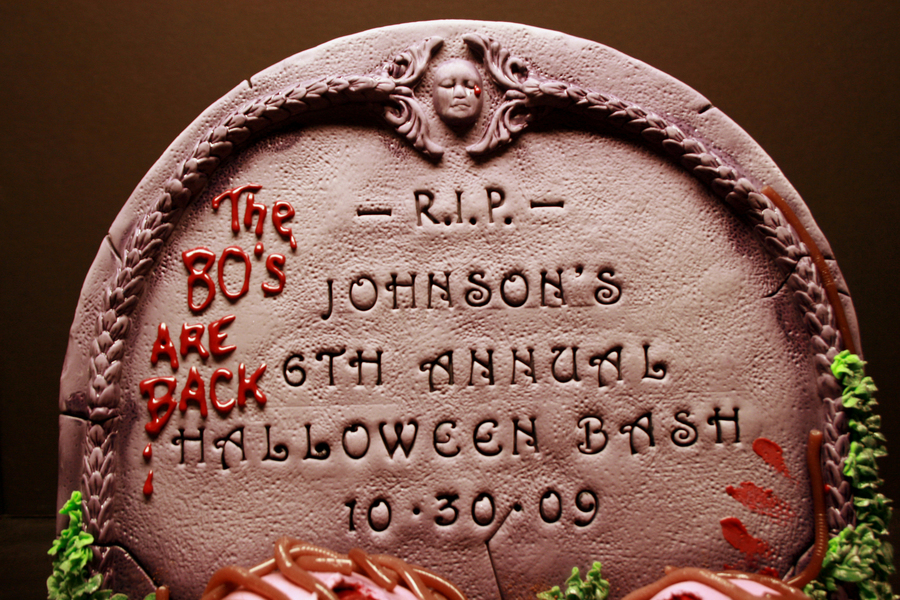 80's Zombie Hands From The Grave - CakeCentral.com