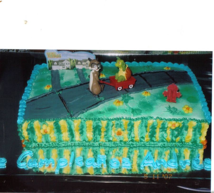 Over The Hedge - CakeCentral.com