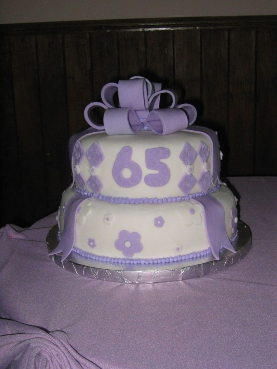 65Th Birthday - CakeCentral.com