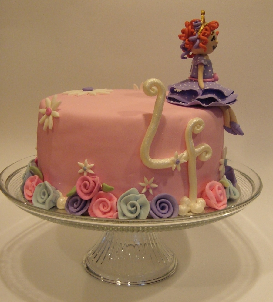 Fancy Nancy Birthday Cake - CakeCentral.com