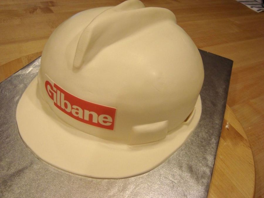 Hardhat Construction Hat - CakeCentral.com