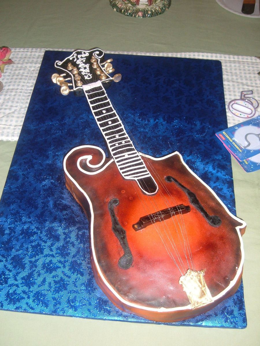 Mandolin Cake - CakeCentral.com