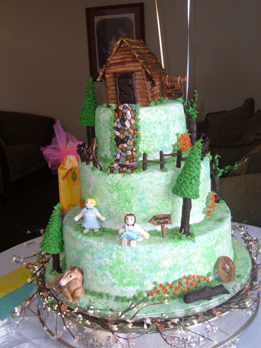 Log Cabin Cake - CakeCentral.com