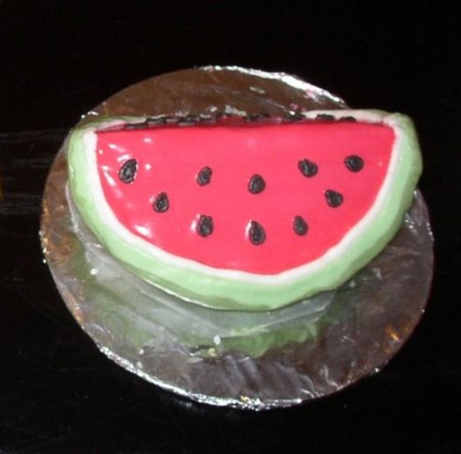 Watermelon Cake - CakeCentral.com