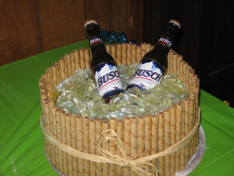 Beer Bottle Cake - CakeCentral.com
