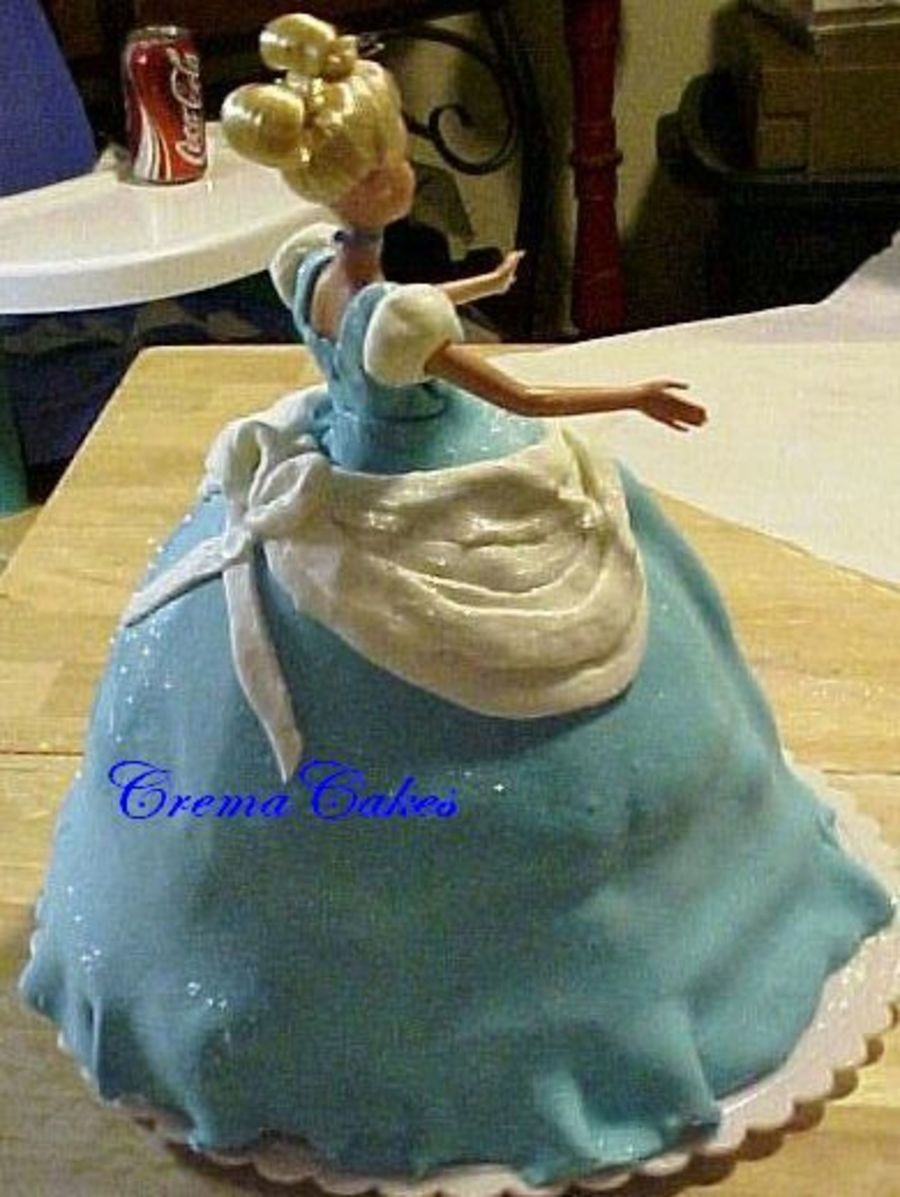 Cinderella Side/back View - CakeCentral.com