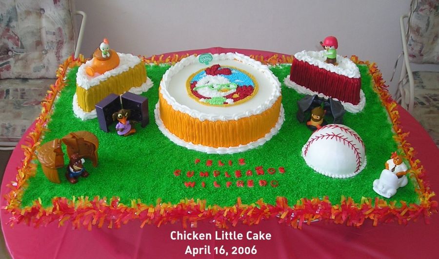 Chicken Little Cake - CakeCentral.com