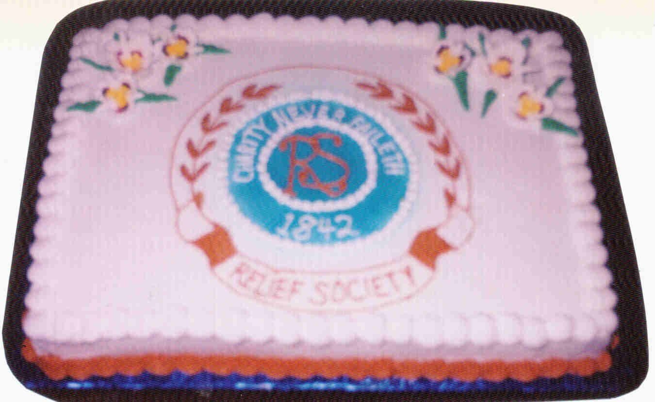 Yet Another Relief Society Birthday - CakeCentral.com