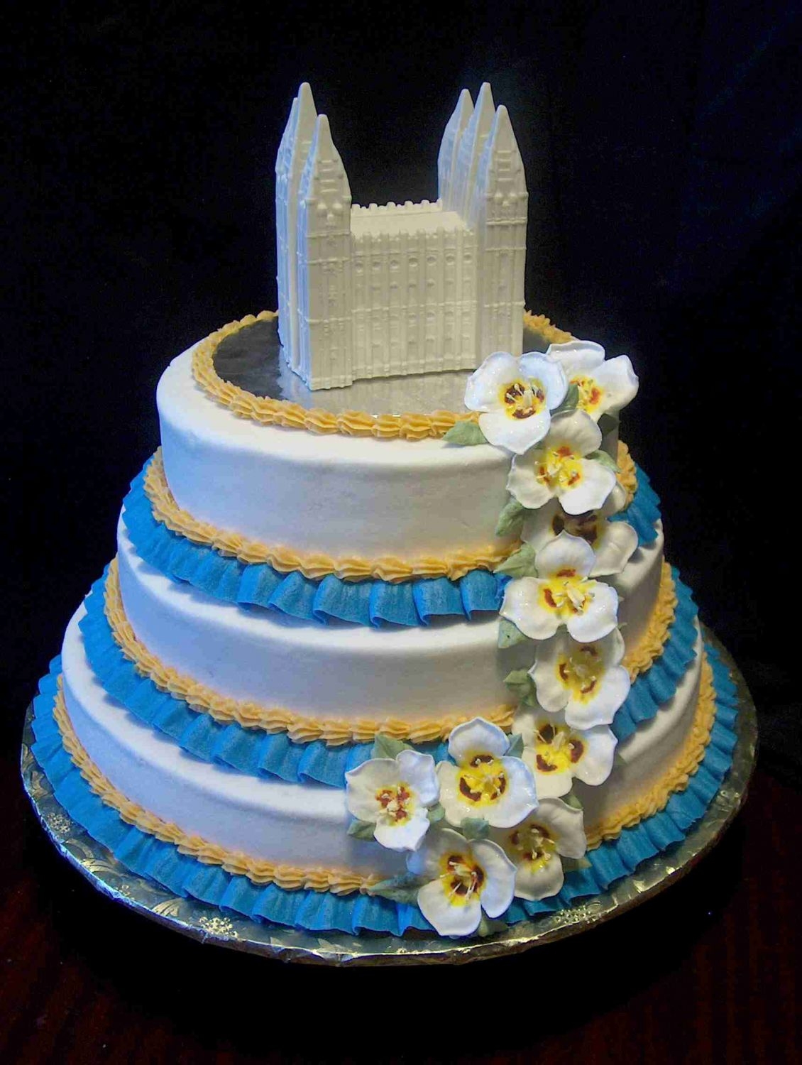 Yet, Another Relief Society Cake - CakeCentral.com