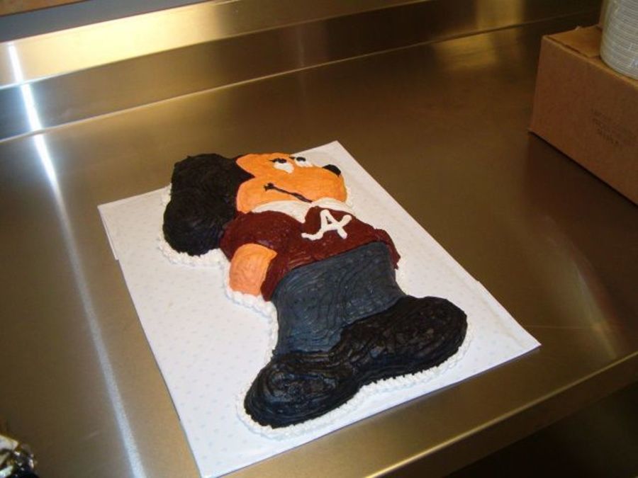 Alabama Mickey Mouse - CakeCentral.com