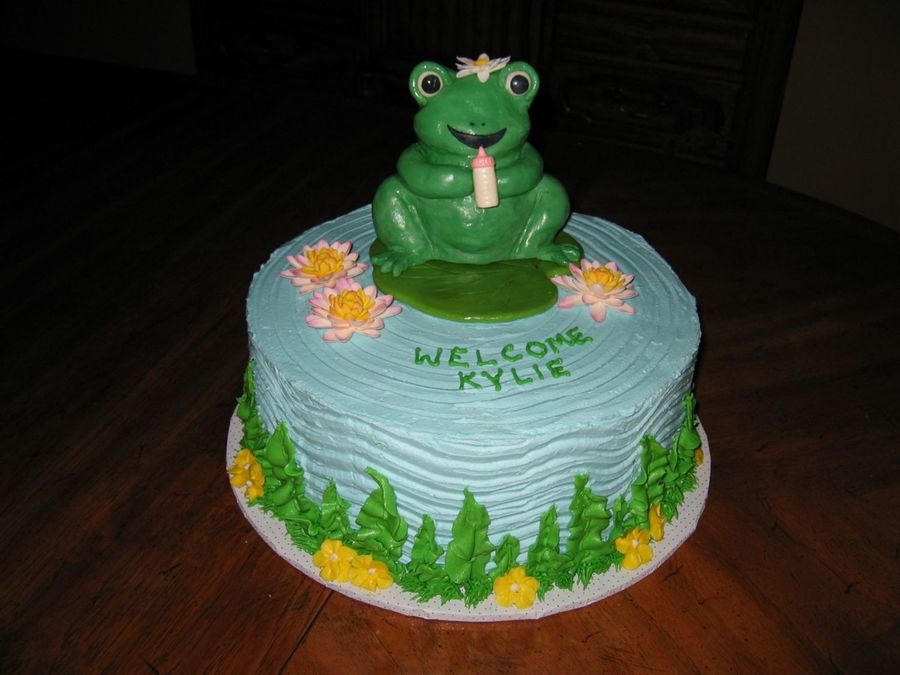 Froggy Cake - CakeCentral.com