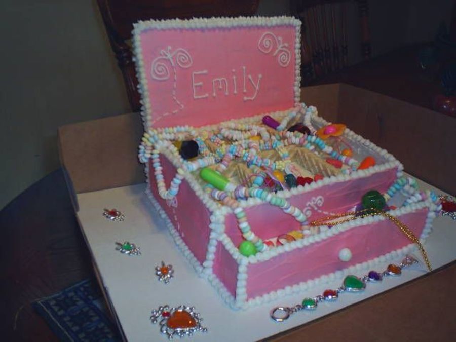 Jewelry Box Cake - CakeCentral.com