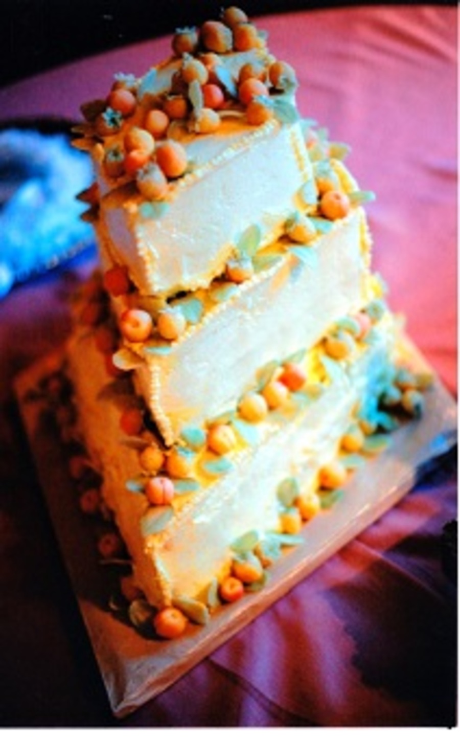 Diamond Wedding Cake - CakeCentral.com