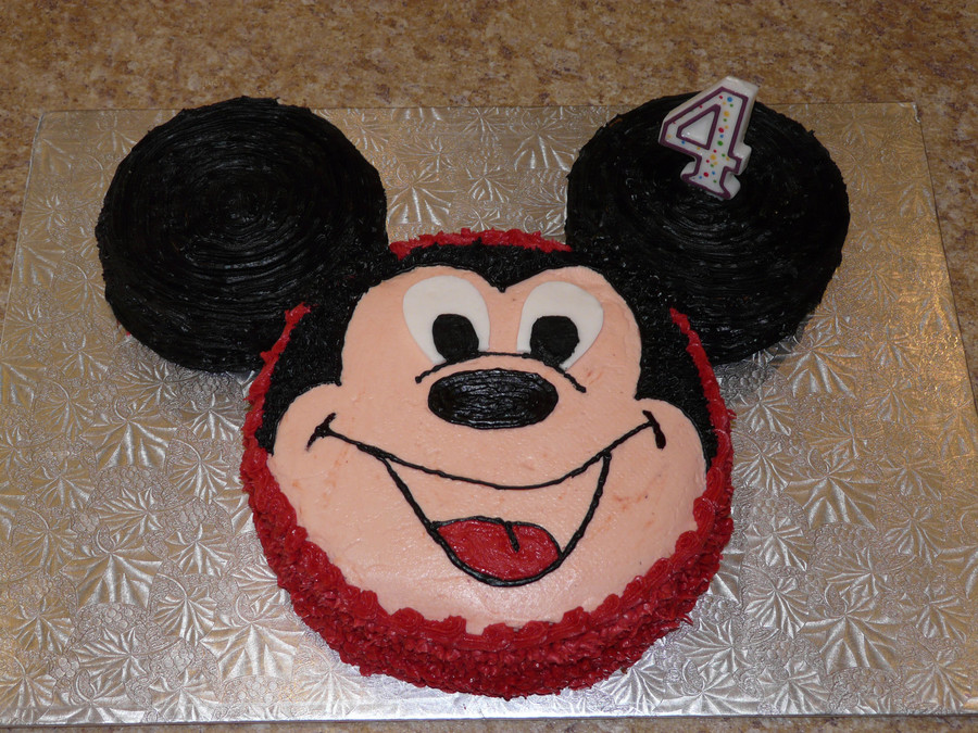 Mickey Mouse Cake - CakeCentral.com