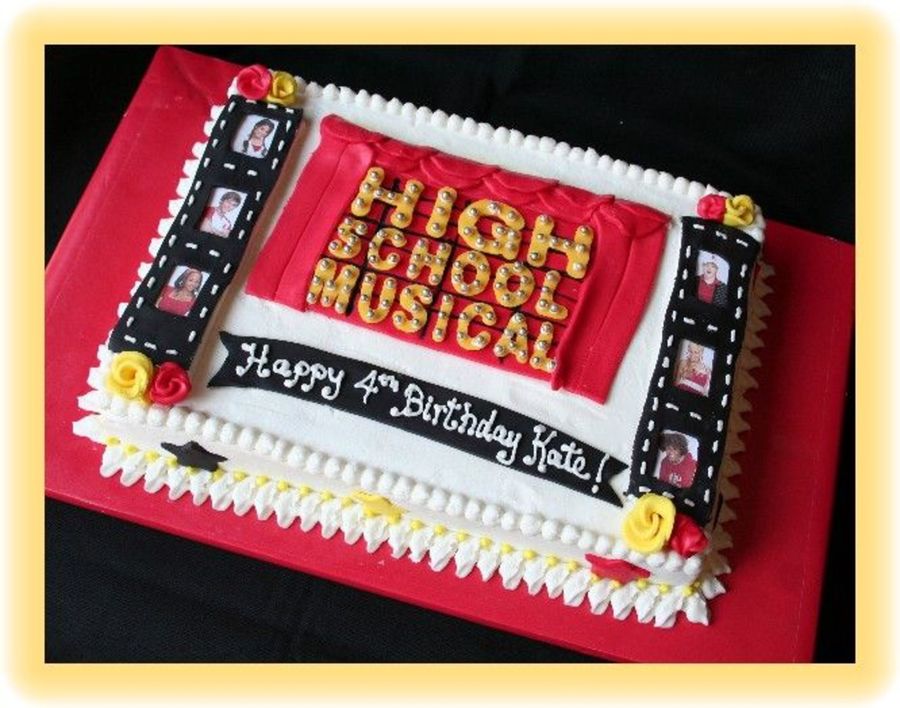 High School Musical Sheet Cake - CakeCentral.com
