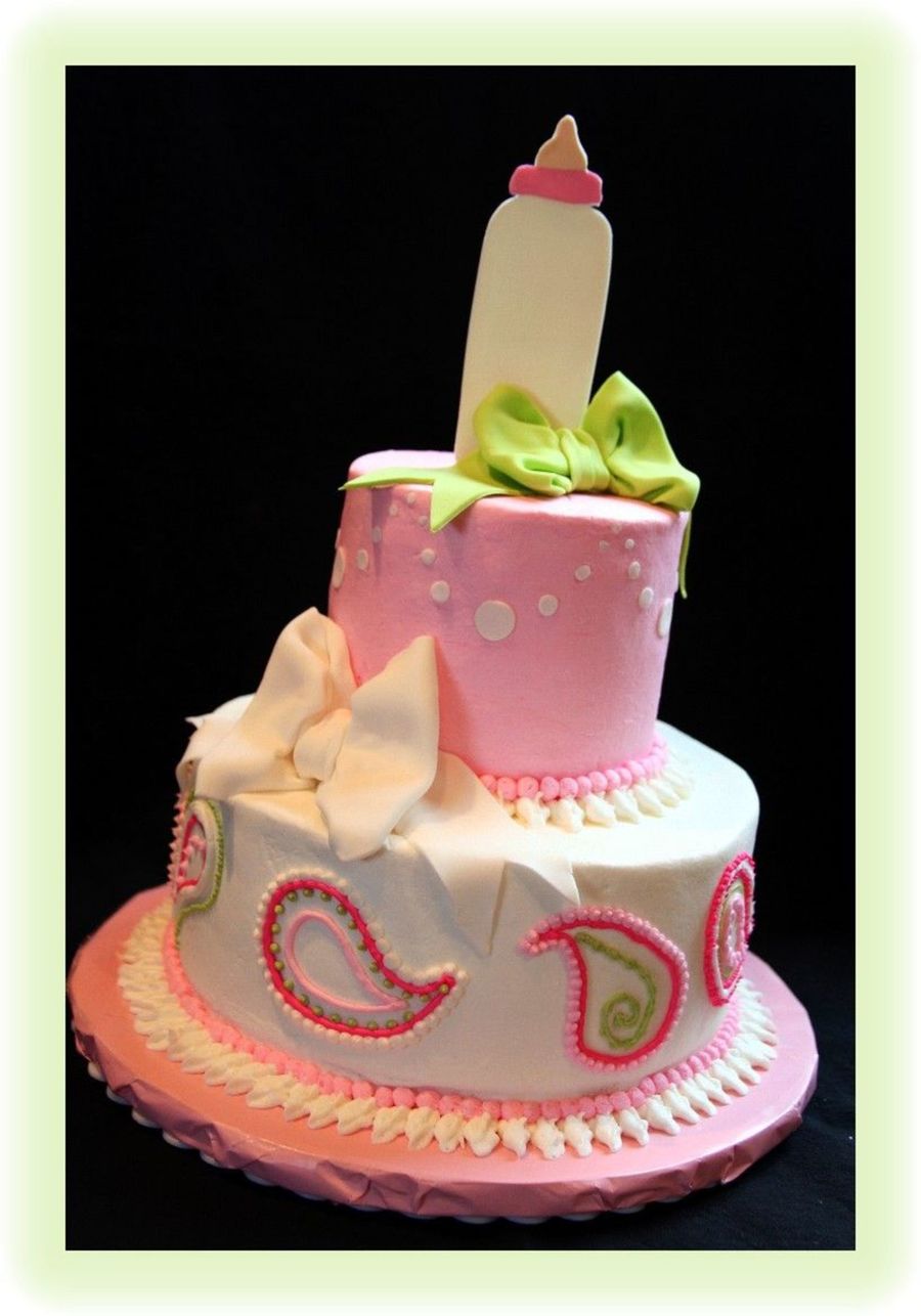 Paisley Baby - CakeCentral.com