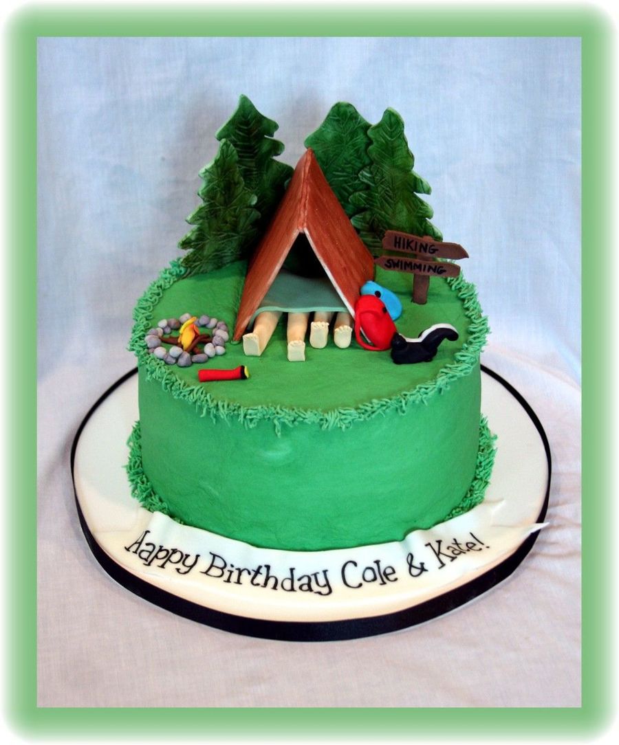 Camping - CakeCentral.com
