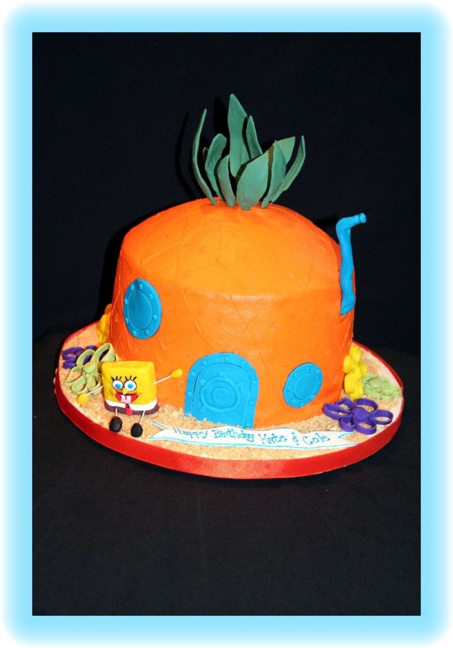Spongebob Pineapple - CakeCentral.com