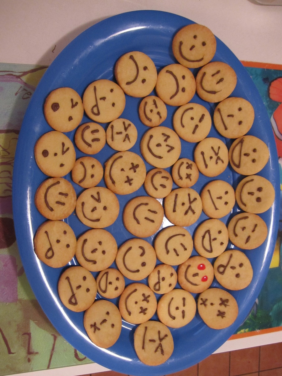 Emoticon Cookies - CakeCentral.com