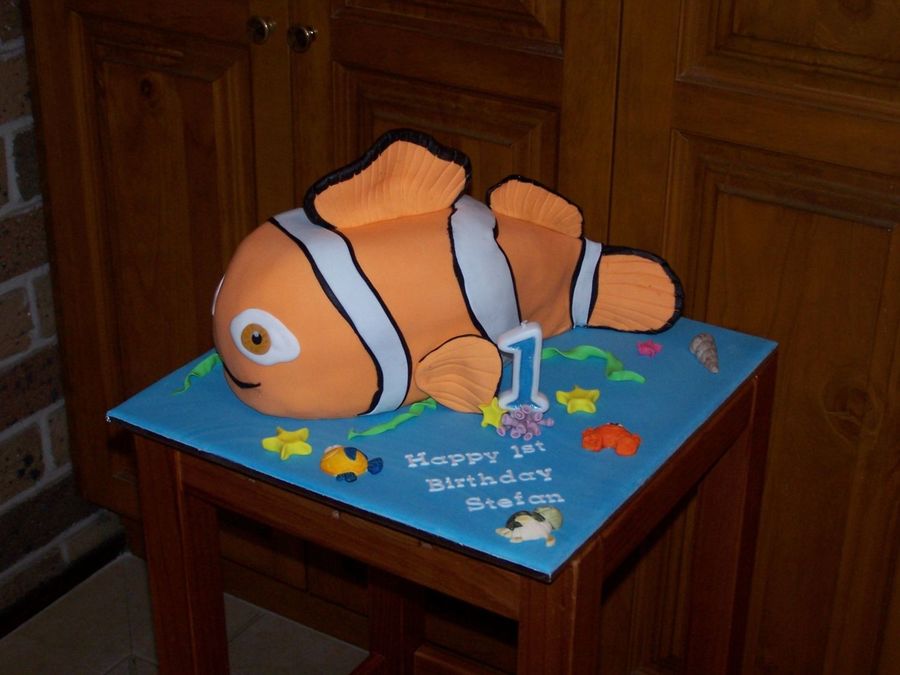 3D Nemo Cake - CakeCentral.com