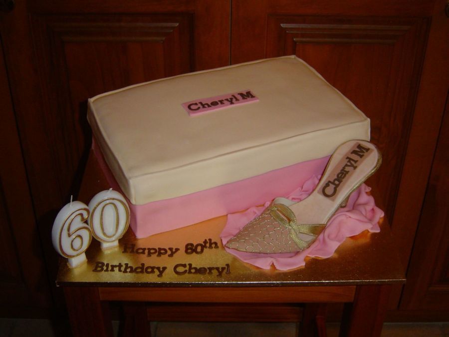 Shoe And Shoebox - CakeCentral.com