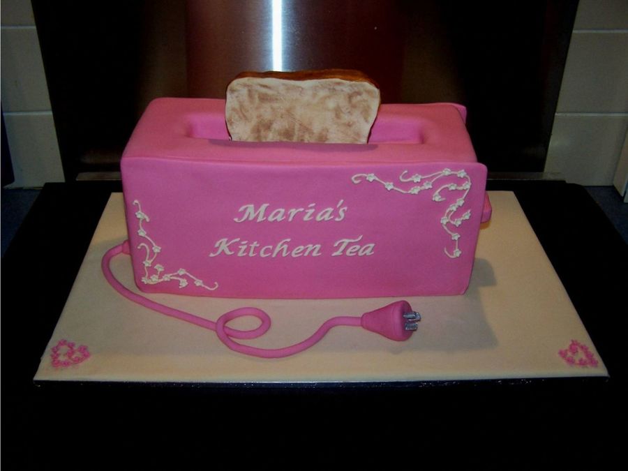 Toaster Kitchen Tea Cake - CakeCentral.com