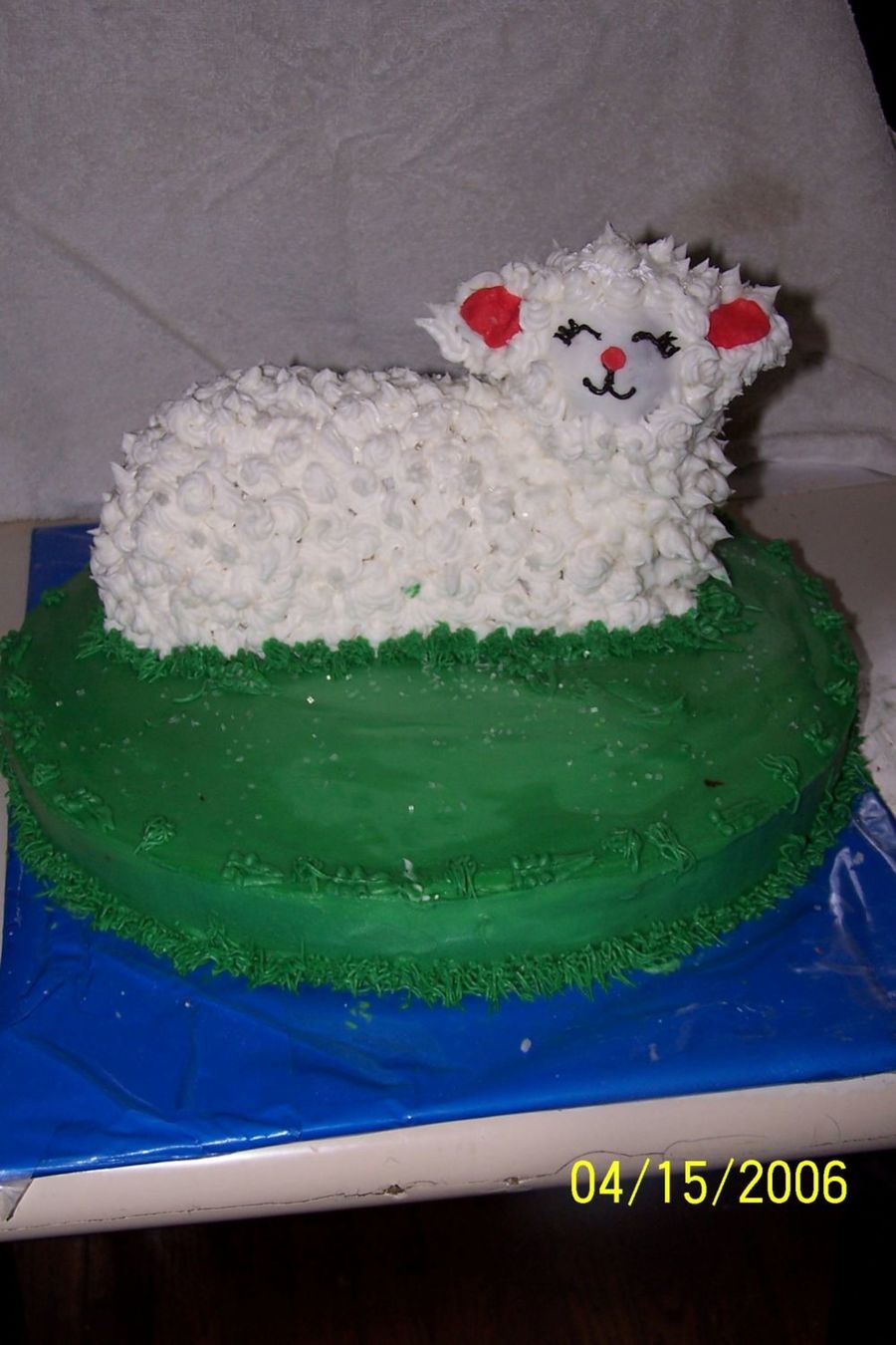 Easter Lamb - CakeCentral.com