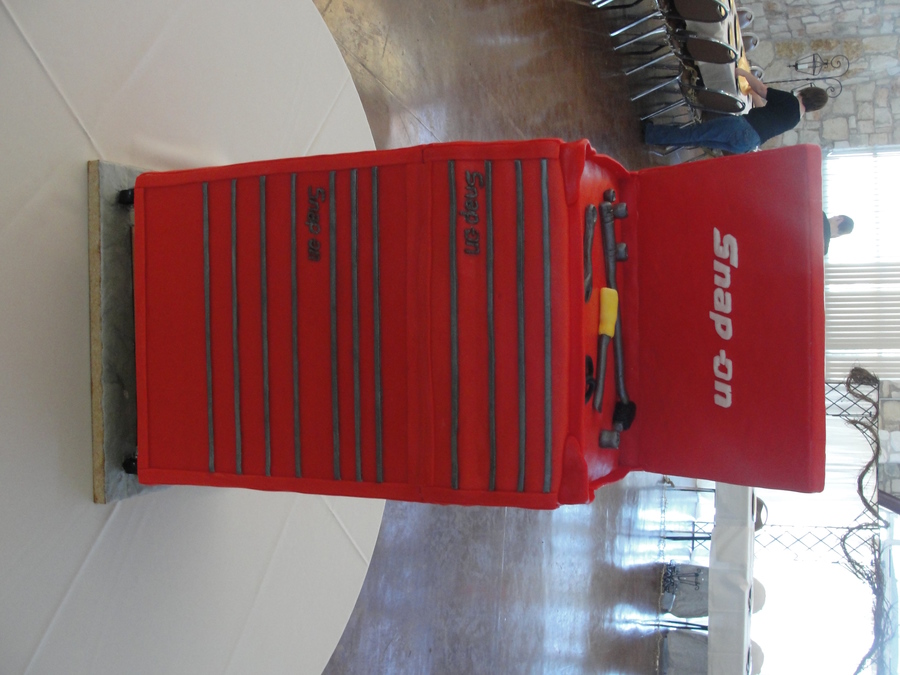 Snap On Tool Box - CakeCentral.com