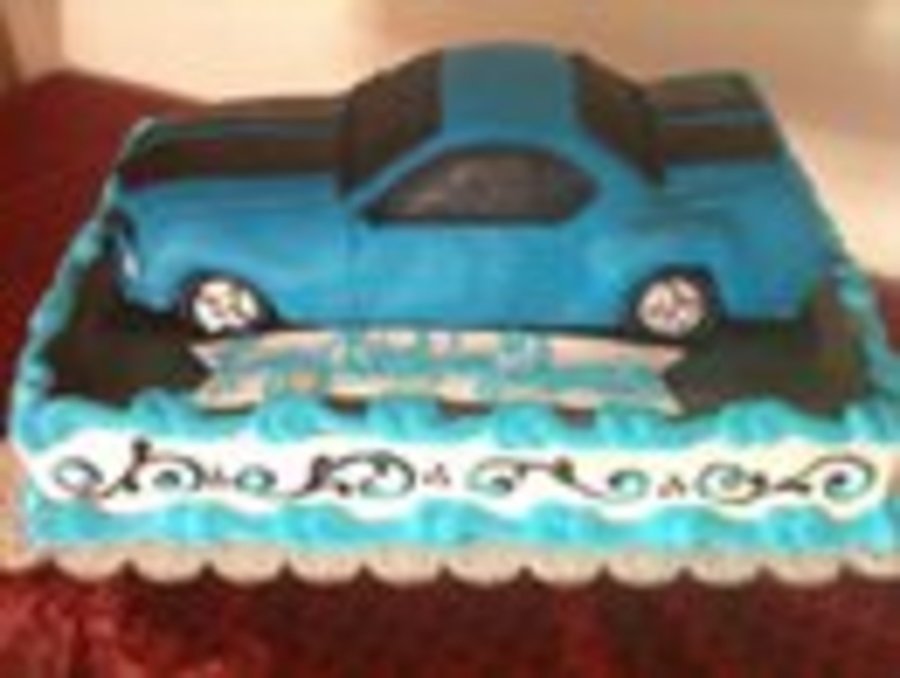 Camaro Cake - CakeCentral.com