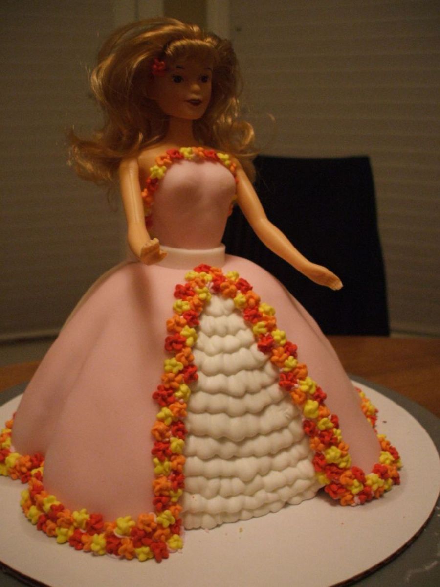 Pretty In Pink Doll - CakeCentral.com